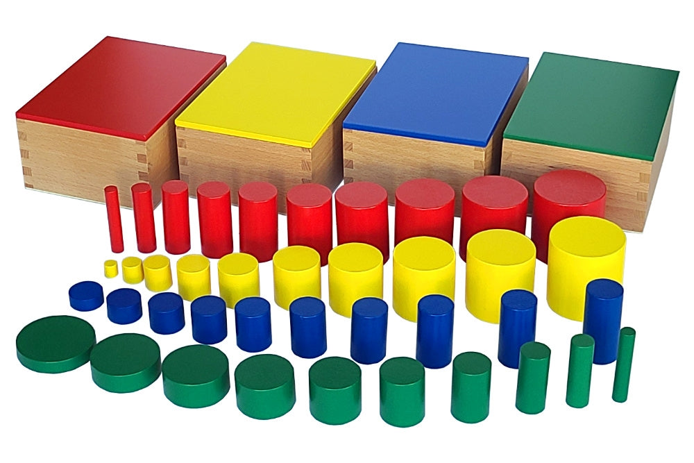 Knobbed & Knobless Cylinders - IFIT Montessori