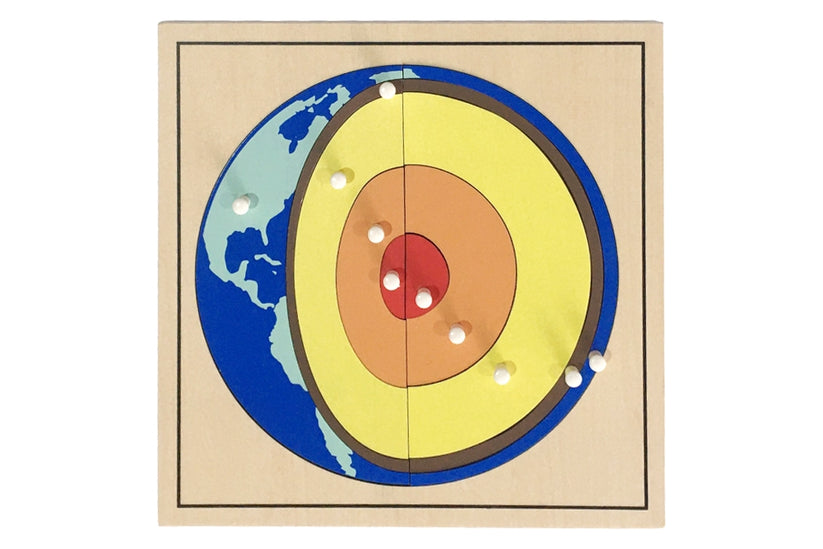Layers of the Earth Puzzle - IFIT Montessori